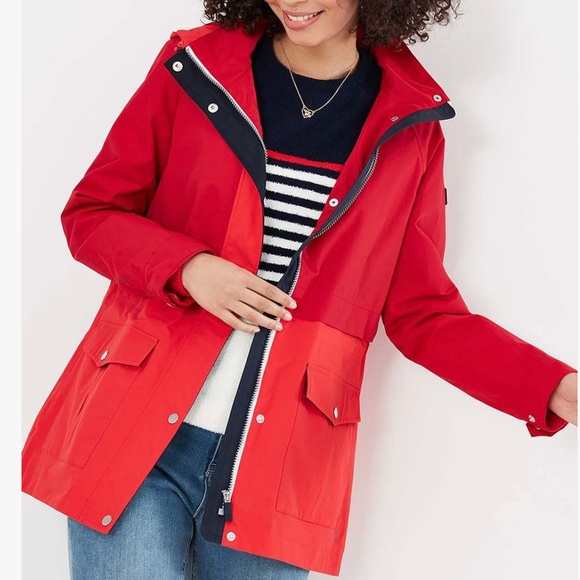 Joules | Jackets & Coats | Joules Red Raincoat | Poshmark